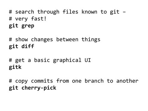 ppt an introduction to the git revision control system powerpoint presentation id 2392895