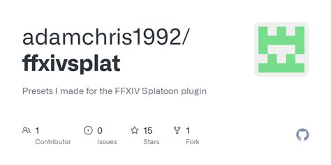 Github Adamchris1992ffxivsplat Presets I Made For The Ffxiv