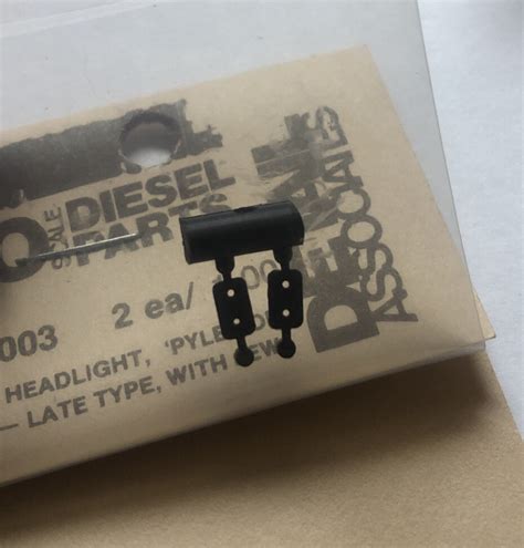 Detail Associates Ho Scale Model Railroad Dual Headlight Late With