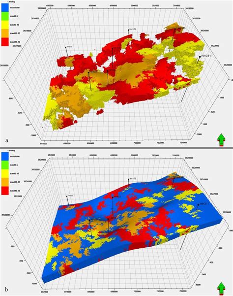 Sandstone Classification And Model Of Sand Body Thickness Distribution
