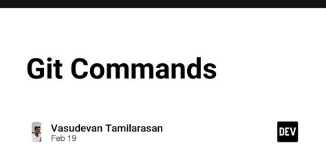 دستورات Git جامعه Dev