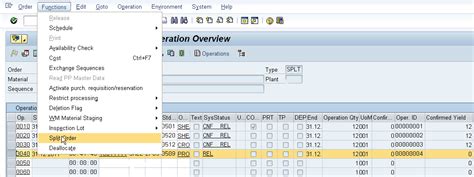 Order Split Without Product Cost Collector And By SAP Community
