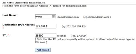 Managing DNS Records For Domain Name Bangladesh Domain Registration Bangladesh