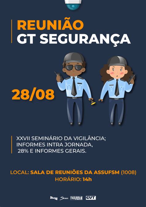 GT Seguraça se reúne nesta terça 28 ASSUFSM