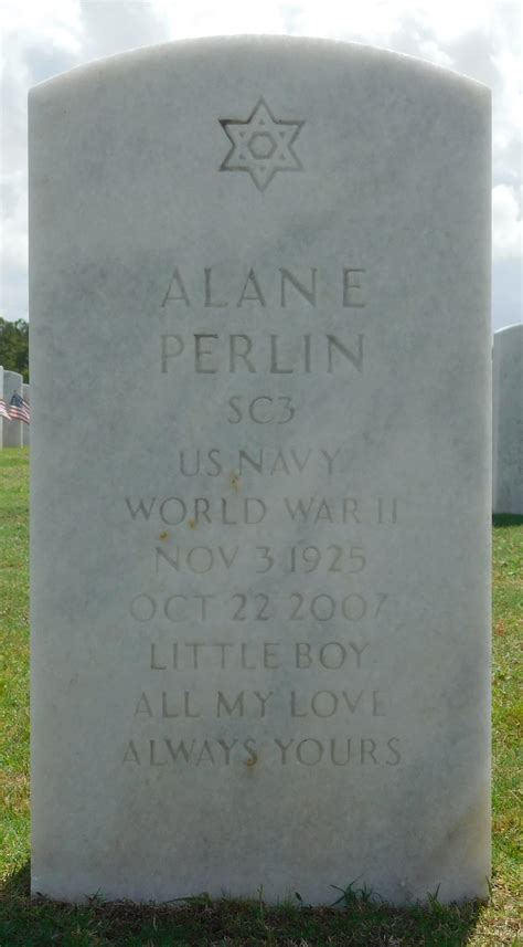 Alan Edward Perlin 1925 2007 Find A Grave Memorial