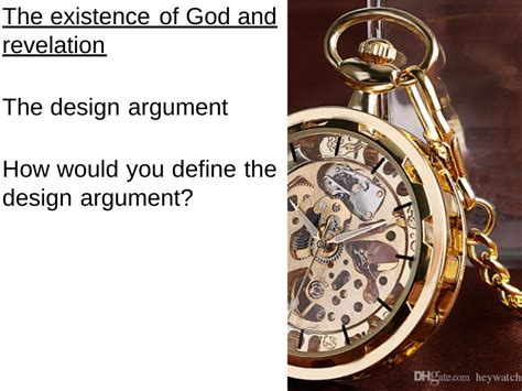 Design Arguments For The Existence Of God Teaching Resources