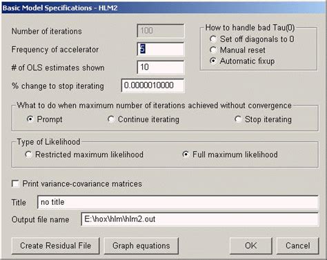 Hlm Textbook Examples Multilevel Analysis Techniques And Applications