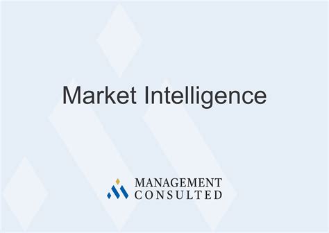 Market Intelligence Definition Methods And Tools