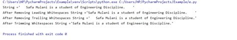 Python Remove Spaces From String Askpython
