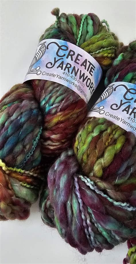 Pretty As A Peacock In Thick N Thin 100 Superwash Merino Bulky Yarn