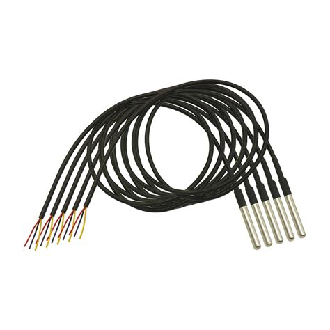Electronic Spices Ntc 10k Wire Thermistor Sensor Ds18b20 Pack Of 5pcs