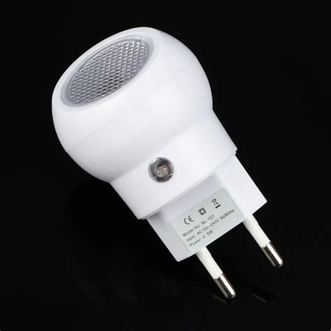 10pcs Lot Mini Light Sensor Led Night Light Eu Plug Ac220v 360 Angle