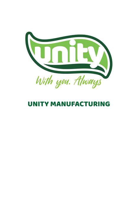 unity manufacturing sarl linkedin
