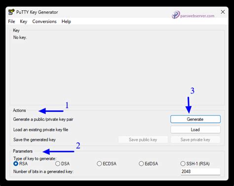 آموزش ایجاد کلید ssh key در لینوکس پارس وب سرور