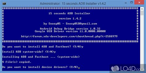 Seconds ADB Installer Screenshots
