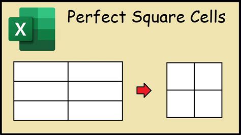 How To Make A Square In Excel At Gabrielle Jonathan Blog