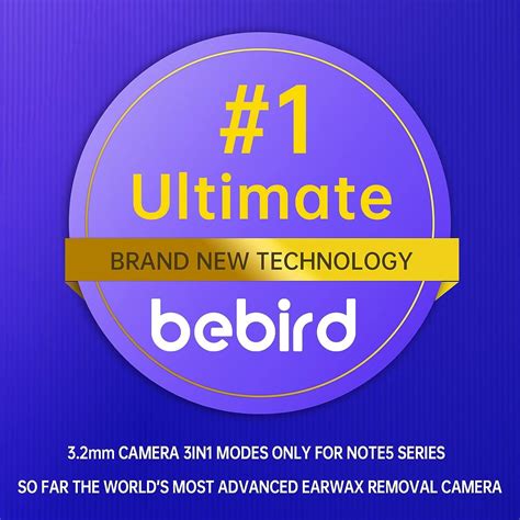 Bebird Note5 10mp Hd 3 In 1 Ear Wax Removal Tool Camera Tweezers