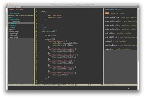 Vim Tagbarプラグインの導入メモ Sunvisor Lab Ext Js 別館