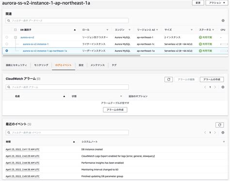 一般公開された Amazon Aurora Serverless V2 を東京リージョンで試してみた Developersio