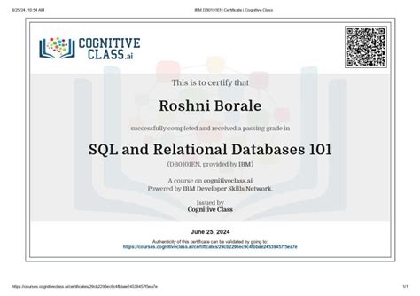 Hey Folks Excited To Share That Ive Successfully Completed The ‘sql