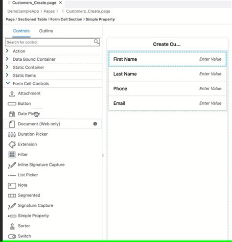 Create A Customer Record In An Mdk App Sap Tutorials