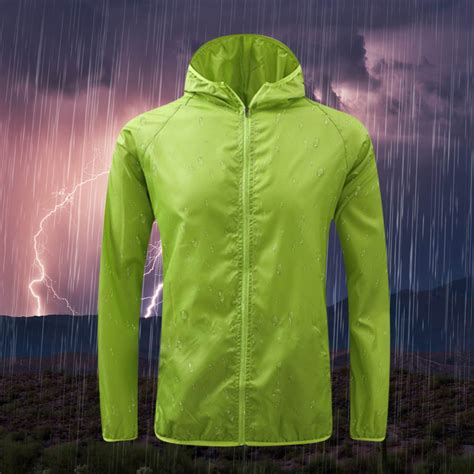 Lufly Rain Jacket Womens Water Proof Breathable Raincoat Womens