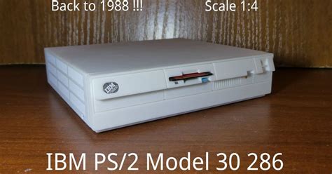 IBM PS Model Scale Model With A Box For Small Stuff By Tol Download Free STL