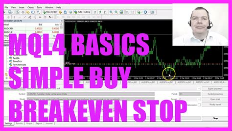Mql4 Tutorial Basics 40 Simple Buy Breakeven Stop Mql4tutorialcom