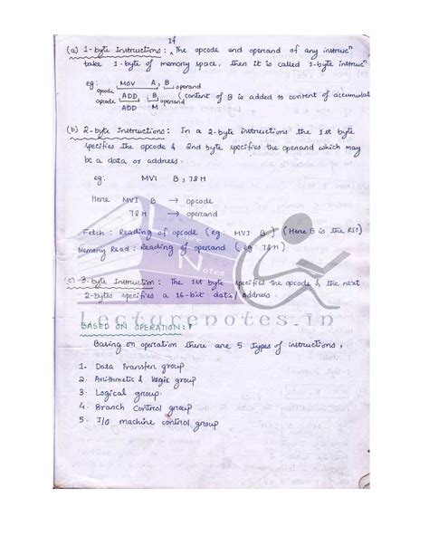 Mpmc Microprocessor And Microcontroller Notes Doc