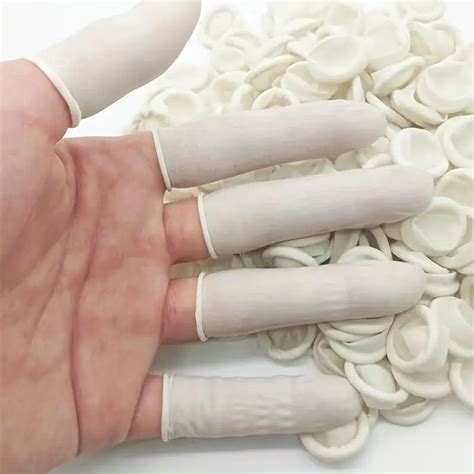 75 Bucăți De Protecții Degete Albe Mănuși Degete De Temu Romania