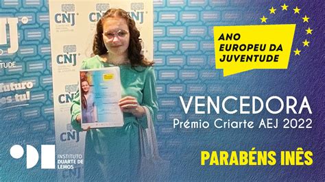 Idl Vence PrÉmio Criarte Aej 2022 Idl