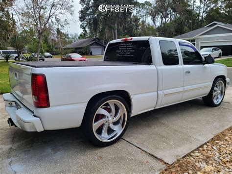 2005 Chevrolet Silverado 1500 With 24x9 25 Us Mags Desperado 6 And 285