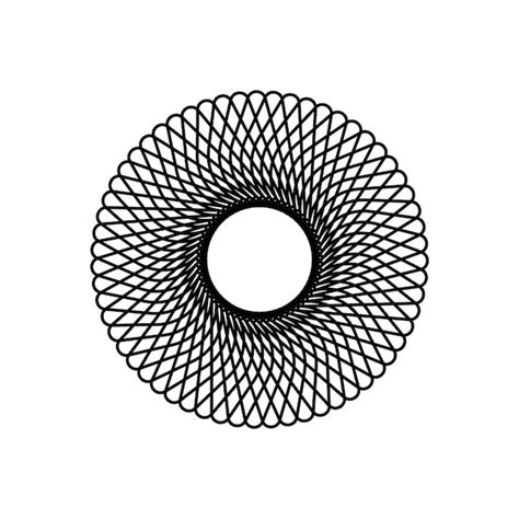 Premium Vector Circular Vector Pattern Design Eps