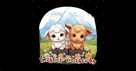 Easter Mascots Easter Sticker Teepublic