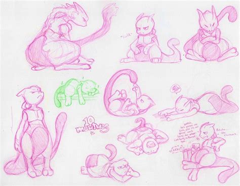 Ten Progressively Lazier Mewtwos On Twitter