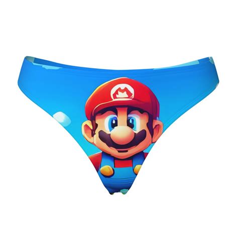 Gokiu Mario Seamless Thongs For Women Underwear Sexy No Show Panties