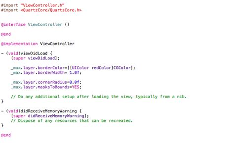 Xcode6 How To Set Uitextfield Border Color In Xcode 6 Stack Overflow