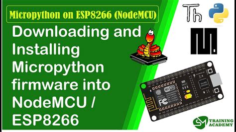 How To Flash NodeMcu Micropython Firmware Micropython For Beginners