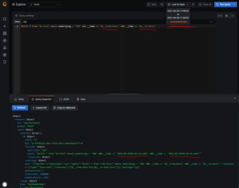 Using Grafana Global Variables Grafadruid Druid Grafana Discussion