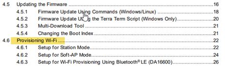 Da16200 What Example Does The App Provision Run Wi Fi Renesas