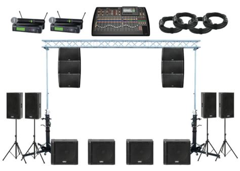 Line Array Audio Rental Detroit DJ Entertainment LLC