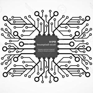 Computer Chip Vector At Vectorified Com Collection Of Computer Chip Vector Free For Personal Use