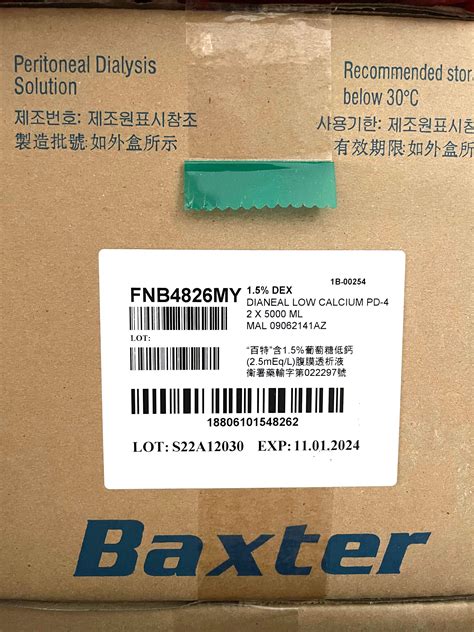 Baxter Peritoneal Dialysis Solution Price At Barbara Oneal Blog