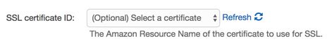 Amazon Web Services My Aws Ssl Certificate Is Not Appearing In Elastic Beanstalks Console