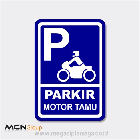 Rambu Parkir Motor Tamu Pt Mega Cipta Niaga