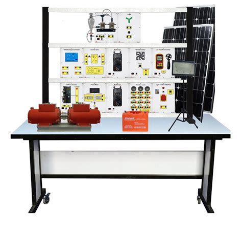 مجموعه آموزشی انرژی های نو، شبیه ساز پیل سوختی، خورشیدی و بادی
