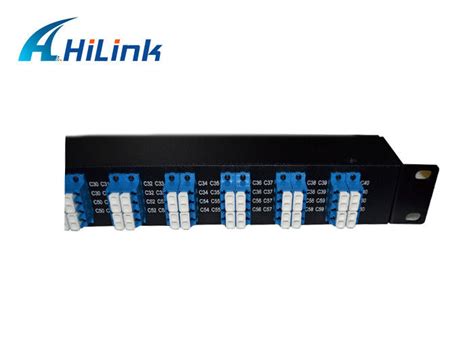 Passive Multiplexer 40ch AWG Duplex Dense Wave Division Multiplexer LC UPC Connector