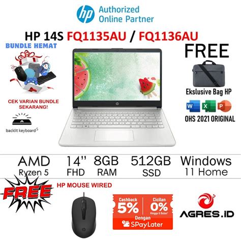 Jual Cicilan Murah Hp Laptop S Fq Au Fq Au Ryzen U Gb