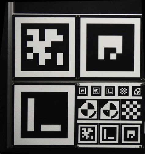 Different Types Of Planar Fiducial Mark Ers Coutesy Of Cesar Et Al [4] Download Scientific
