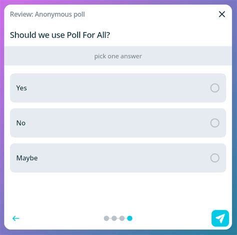 Poll For All How To Create Polls